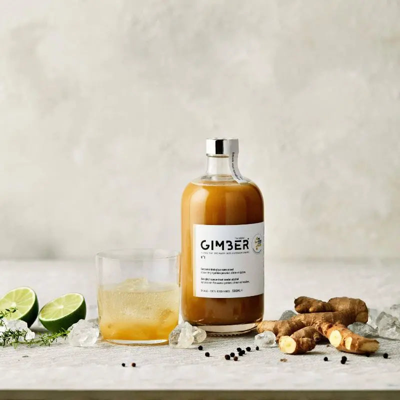 Gimber N°1 Original Concentré Gingembre Bio 500ml - Gimber – Hersée ...